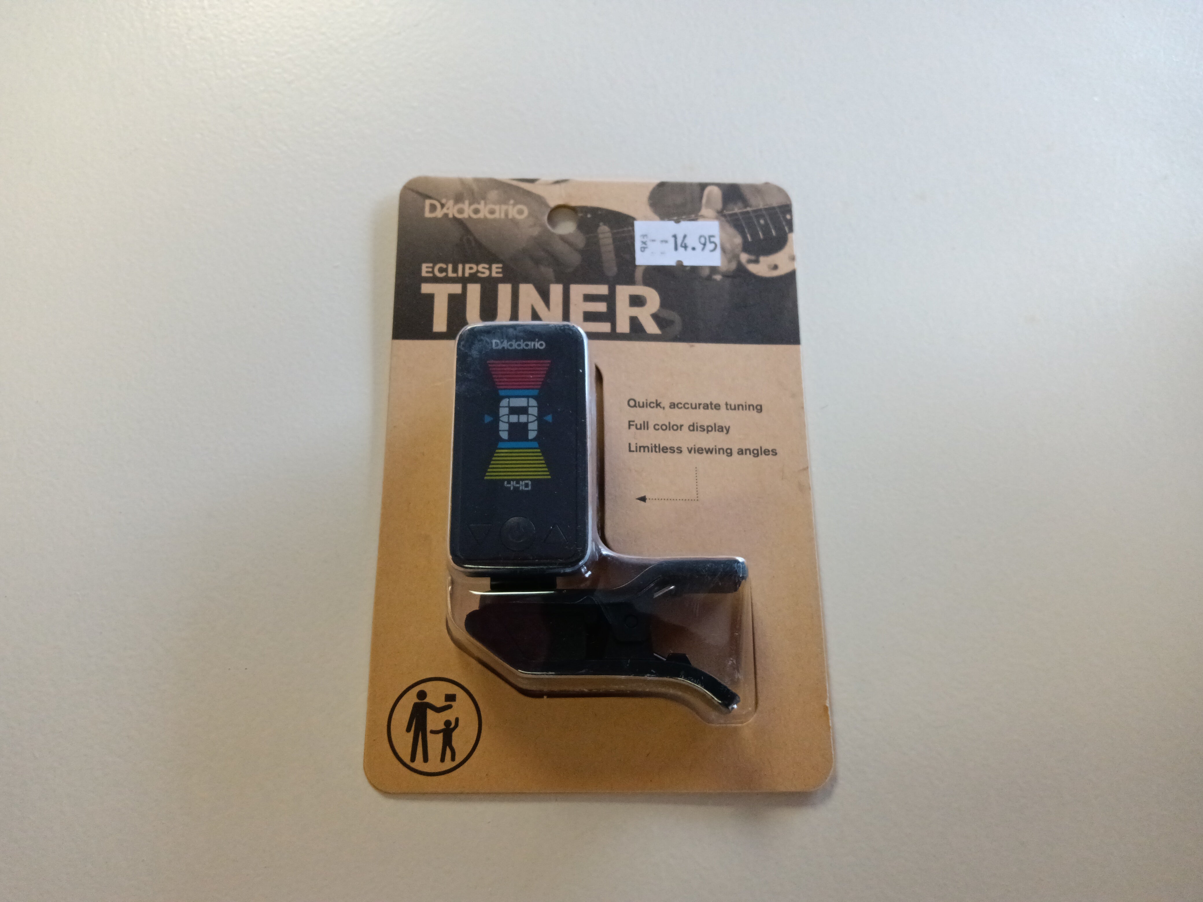 D'Addario Eclipse Tuner – Crestwood Music Shop